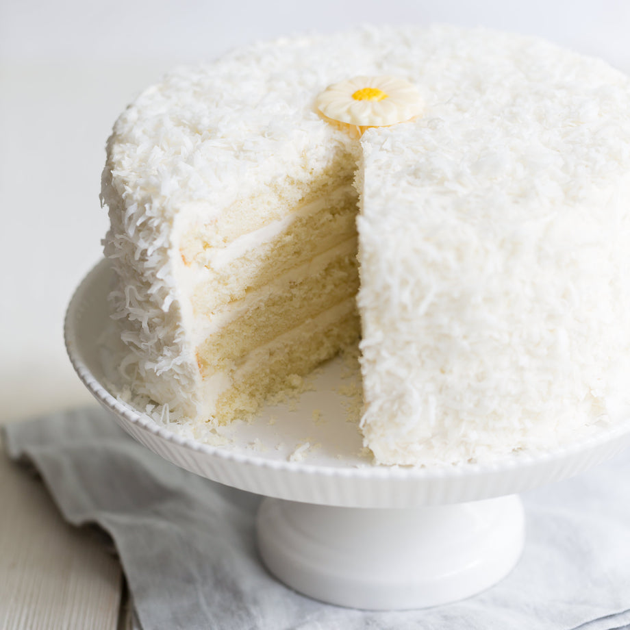 Tiered Coconut Cake Tropical Coconut Layer Cake A Classic Twist